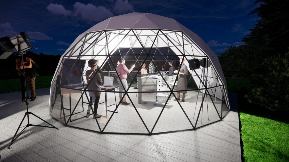 002OSM OSMOS GEODESIC DOME AND BAR STATION – osmos